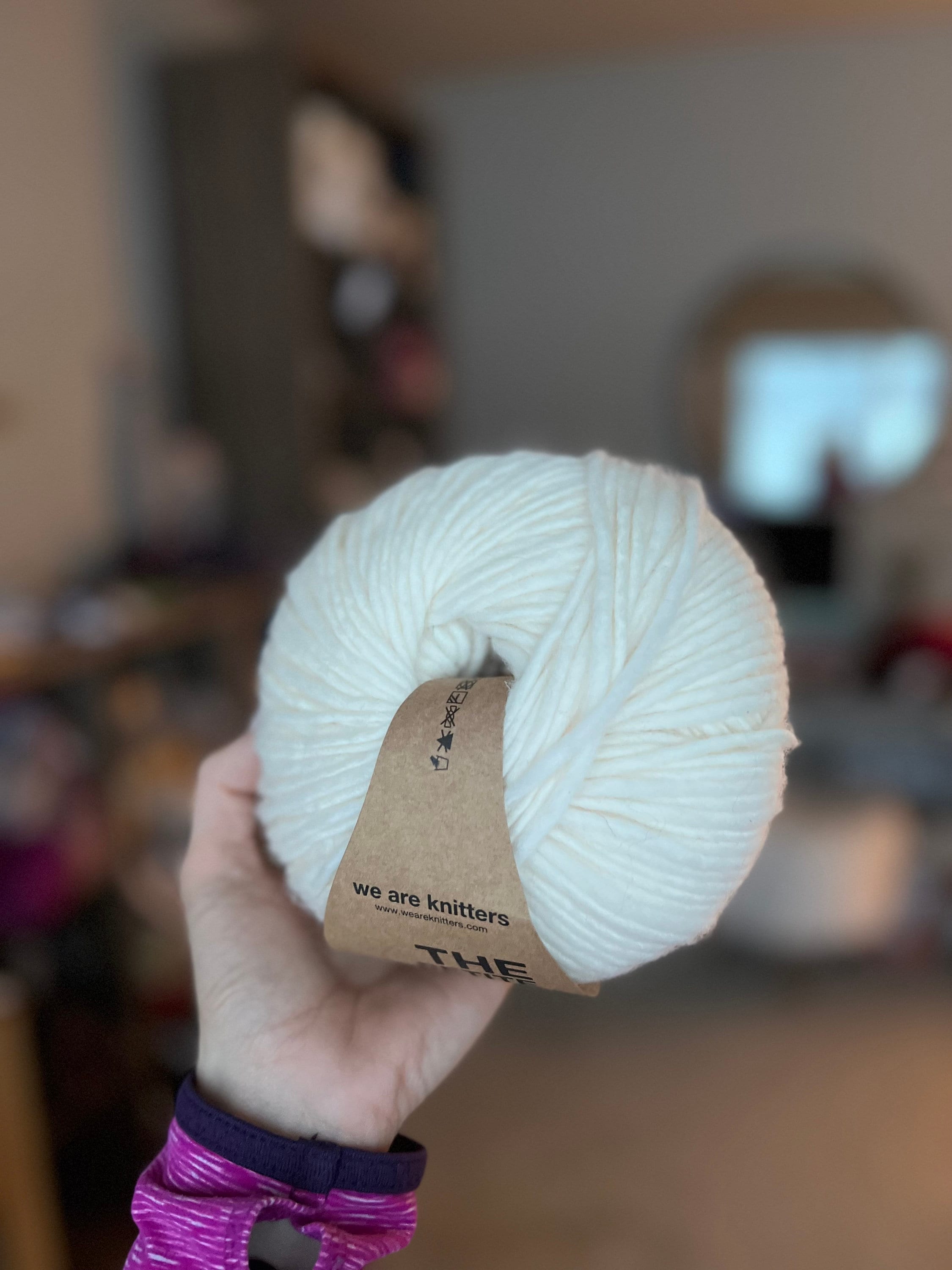 The Petite Wool From WE ARE KNITTERS in Natural, 100% Wool for Knitting ...