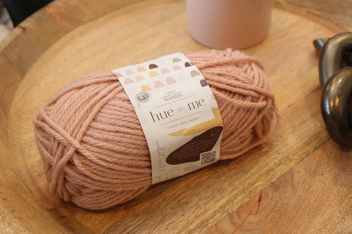 Lion Brand Hue and Me Yarn, Bulky Yarn, Hue and Me Bulky Yarn - Etsy