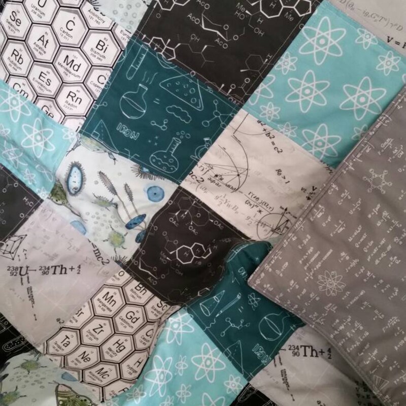 Science Fabric - Etsy