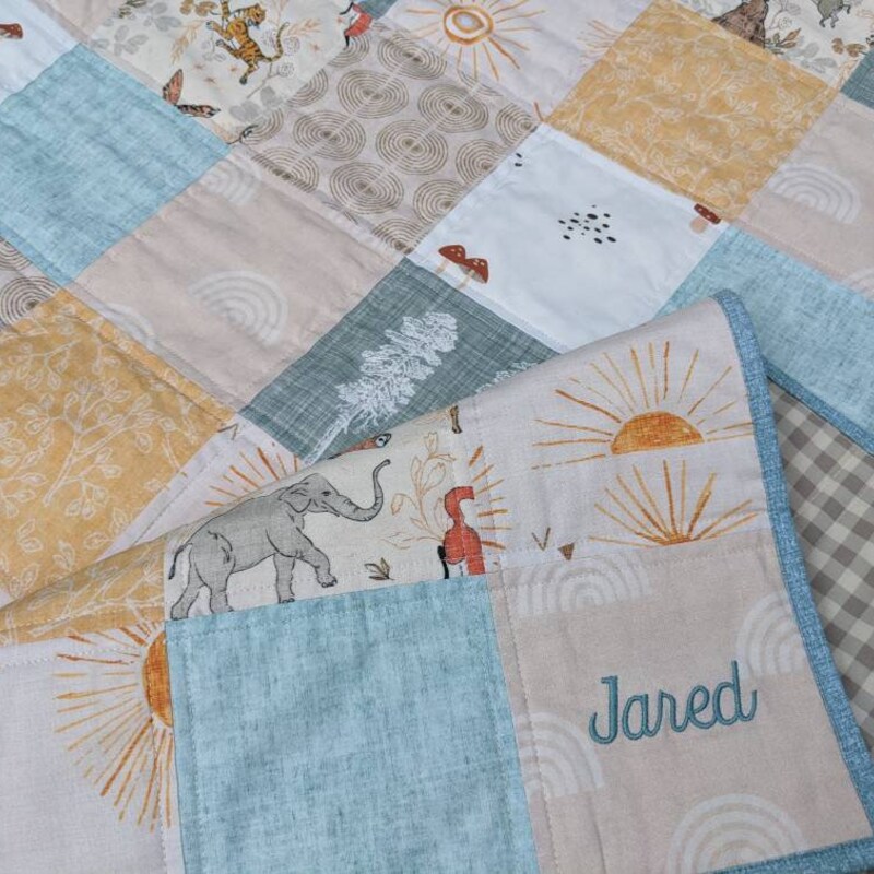 Personalized Quilt - Etsy