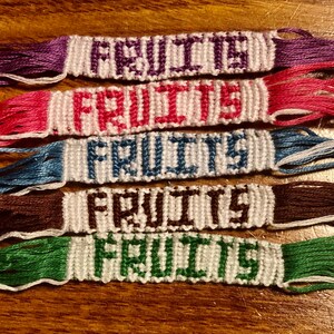 Friendship Name Bracelets - Etsy