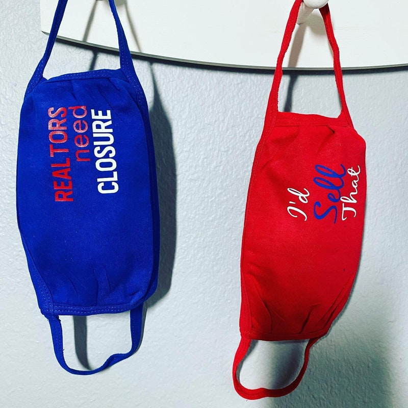 Realtor Mask - Etsy