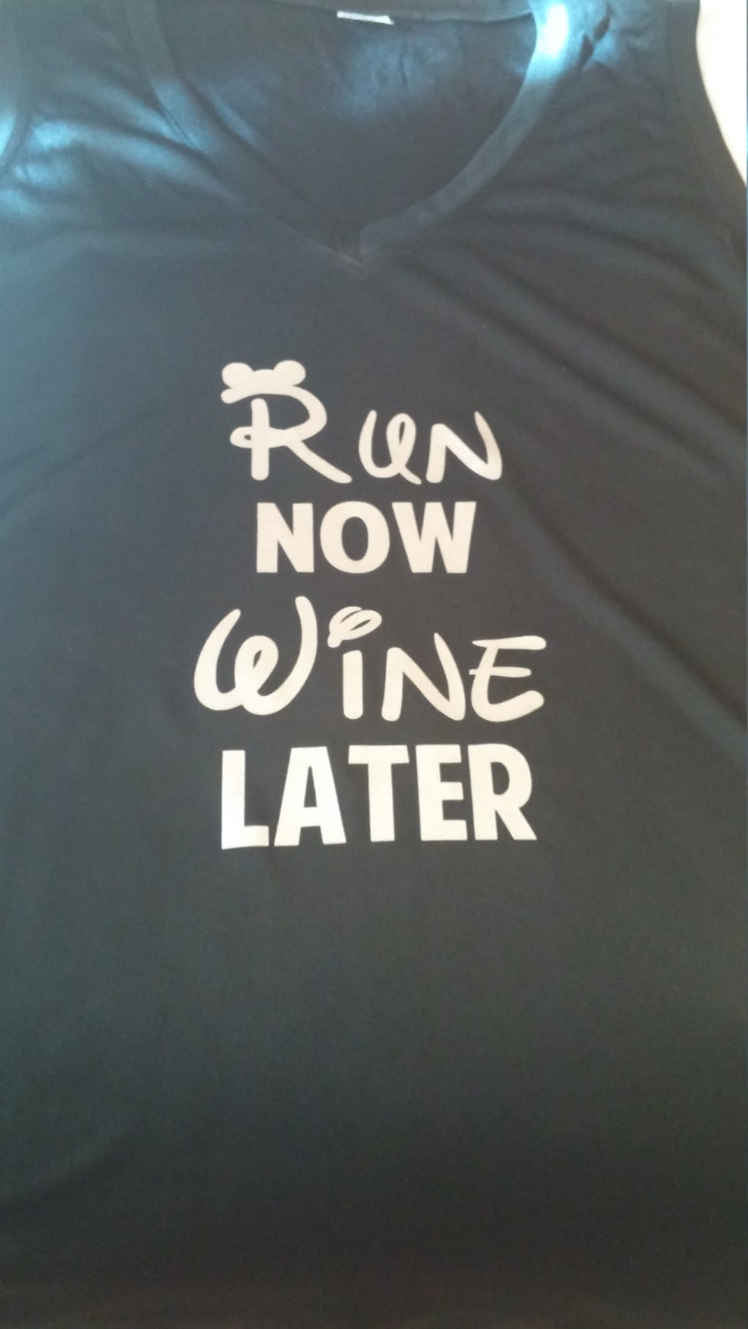 Run Now Wine Later Wine and Dine Race Tank Tops-with Silver or Gold ...