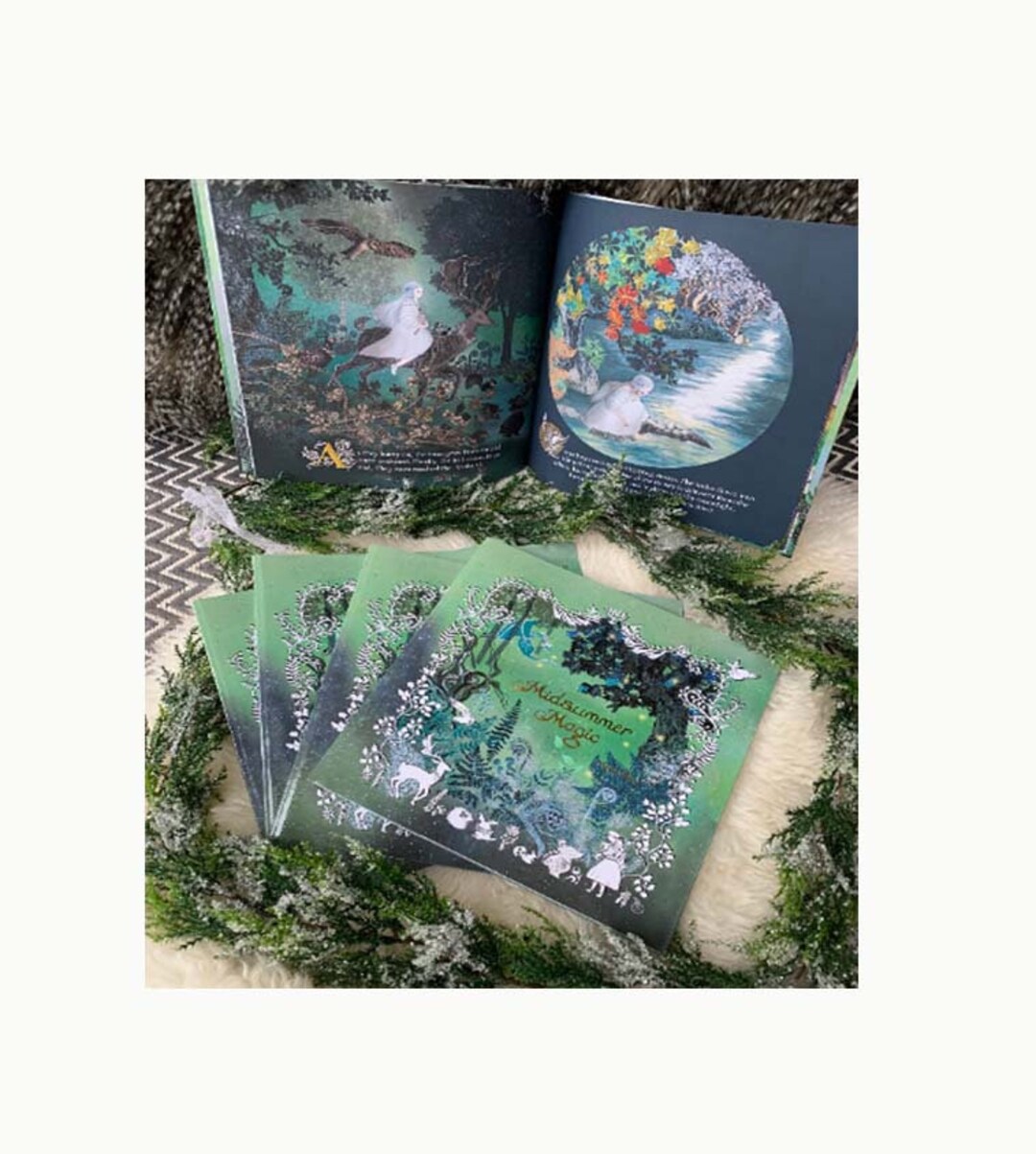 Midsummer Magic Interactive Children's Book Birthday Enchanted Spells ...