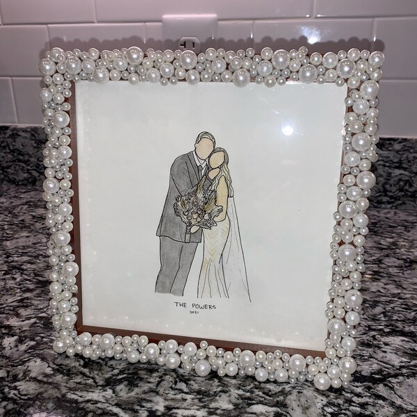 Pearl Frame - Etsy