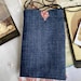 Denim Phone Neck Pouch, Phone Bag With Neck Strap, Cell Phone Bag, Neck ...