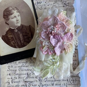 Victorian Lace Cuff, Brocante Cuff, Romantic, Wearable Art, Gypsy Cuff ...