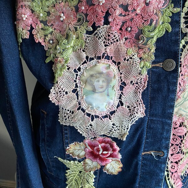 Shabby Chic Jacket - Etsy