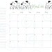 2025–2026 Printable Calendar – Black & White Minimalist Wall Planner ...