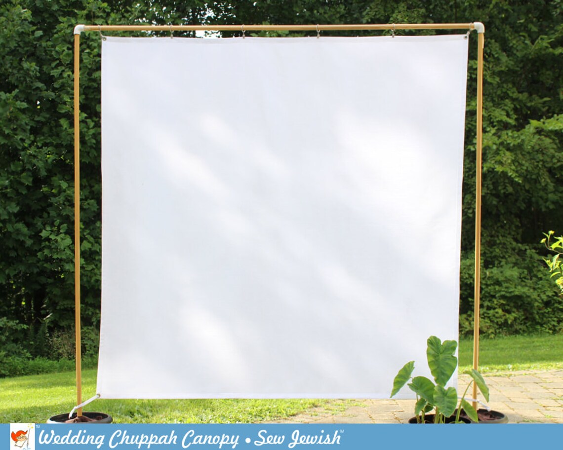 Wedding Chuppah Canopy - Dupioni - Washable - Wedding Huppah Canopy ...