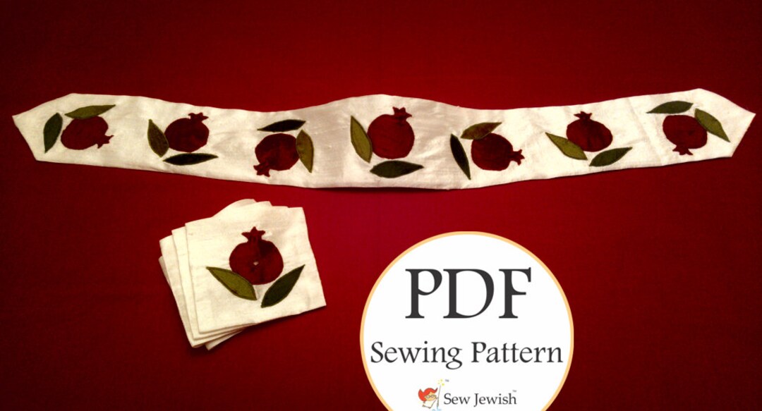 Tallis Atarah Pattern for Jewish Prayer Shawl - PDF Pattern - Tallit ...