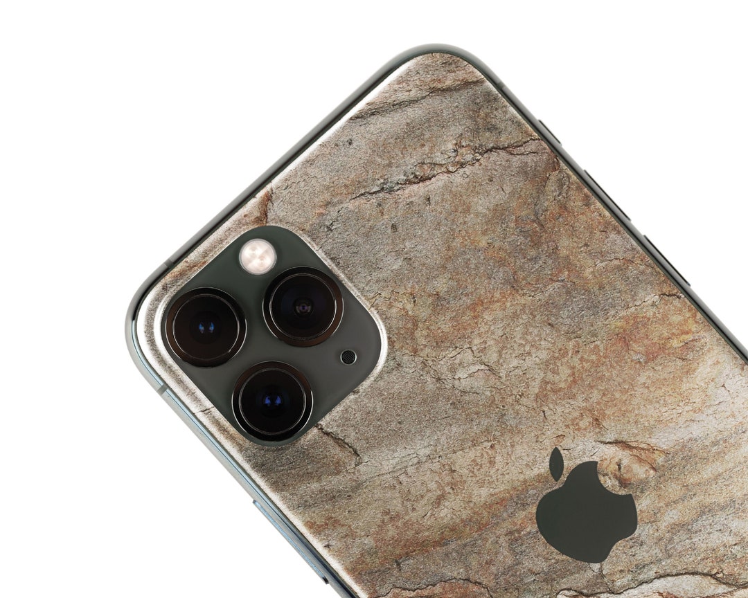 Real Slate Stone iPhone Skin, Zero Waste Natural Phone Sticker, Stone ...