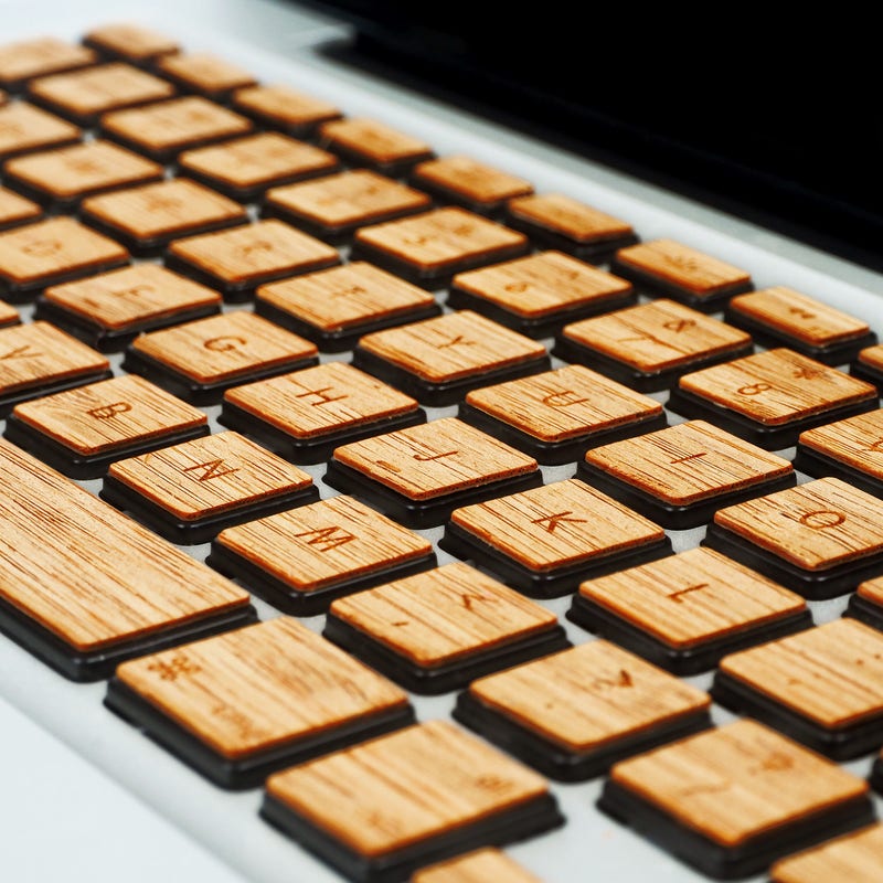 Wood Keyboard - Etsy