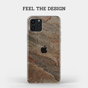 Real Slate Stone iPhone Skin, Zero Waste Natural Phone Sticker, Stone ...