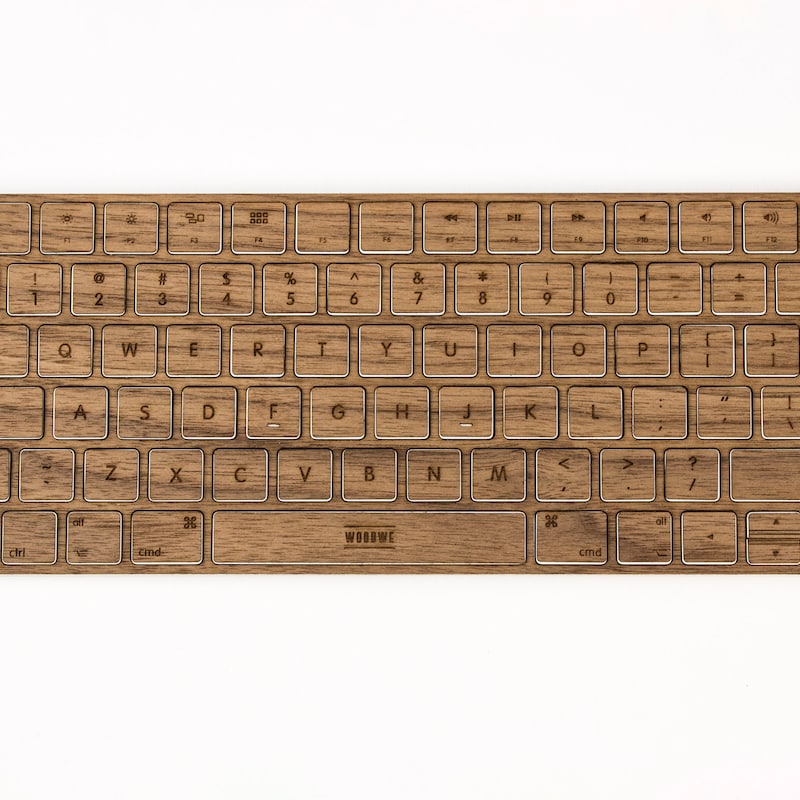 Wooden Keyboard - Etsy