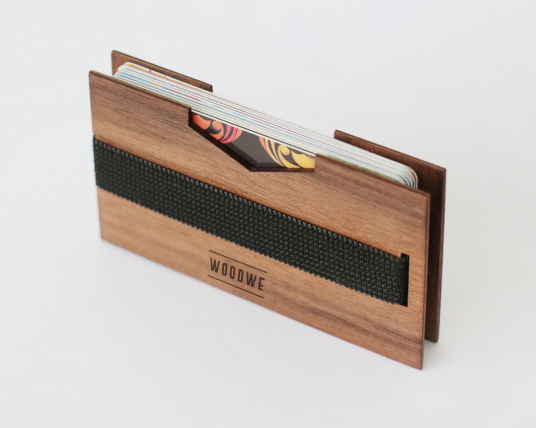 Wood Wallet Holder | Wood Wallet for Man | Wooden Wallet | Credit Card ...