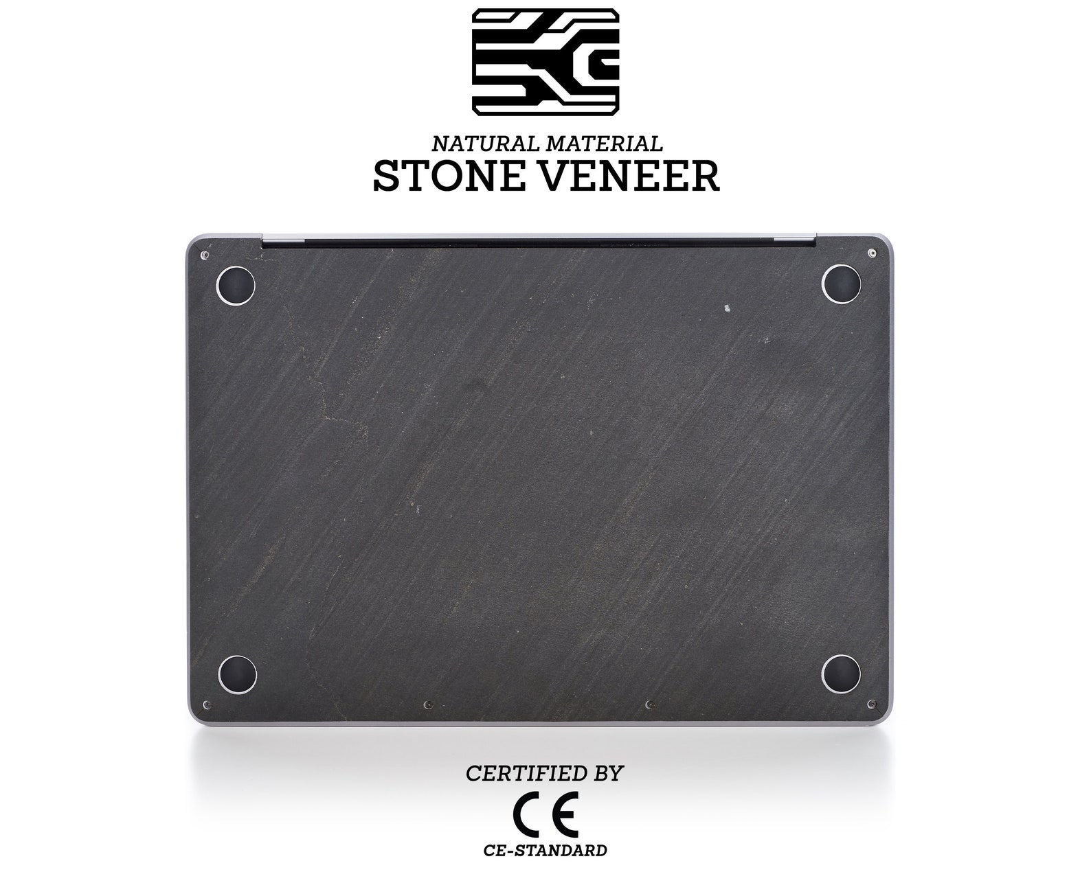 Real Slate Stone MacBook Skin Cover / for MacBook Air Pro 11 12 13 14 ...