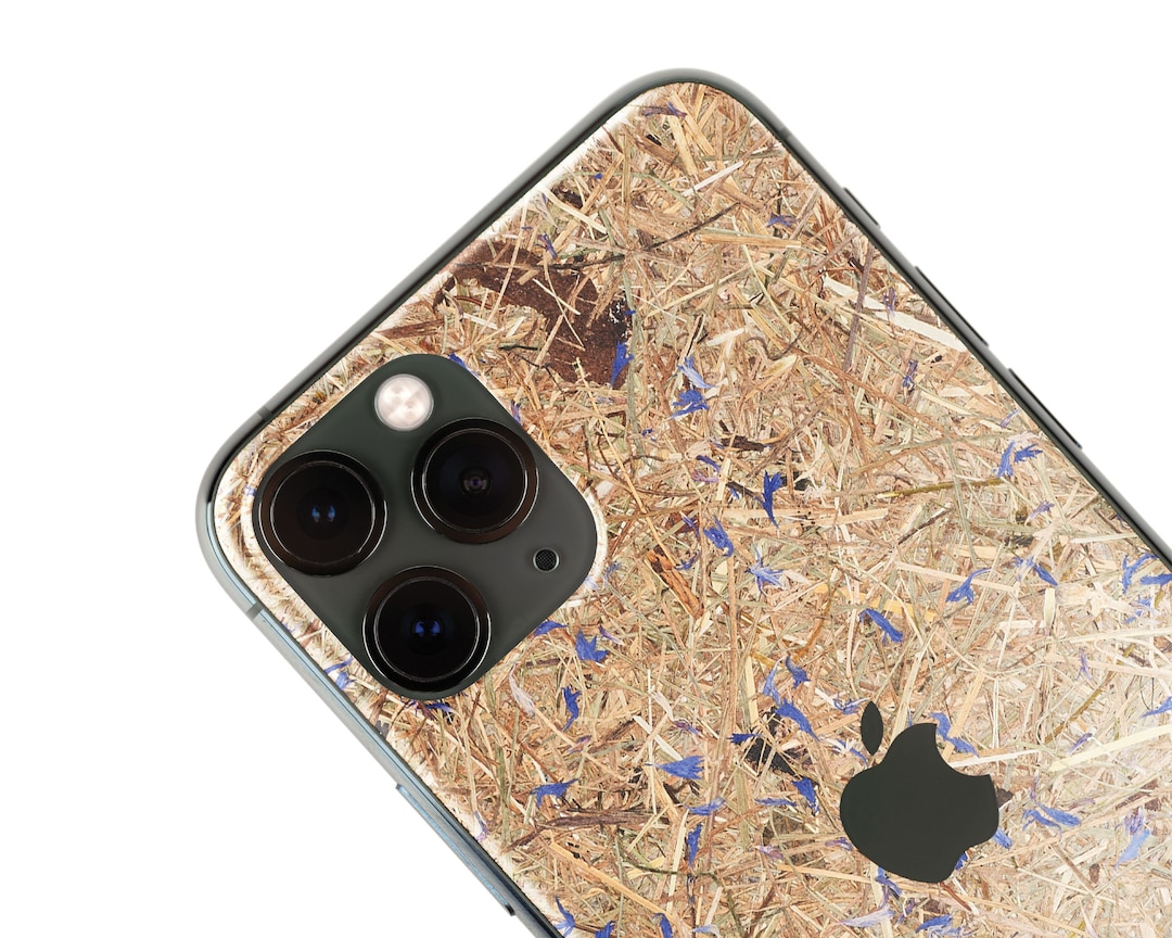 Real Hay iPhone Skin: Natural Zero Waste Phone Sticker - Etsy