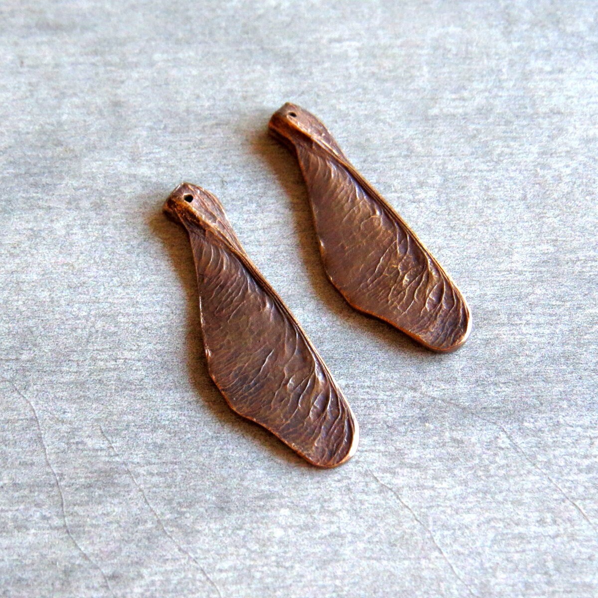 Maple Tree Seeds Helicopters Organic Jewelry Links Artisan - Etsy