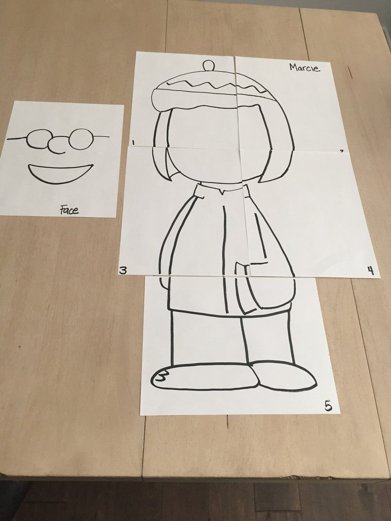 Charlie Brown Marcy Christmas Peanuts Lifesize Yard Art Pattern Files ...