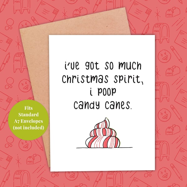 Rude Christmas Cards - Etsy