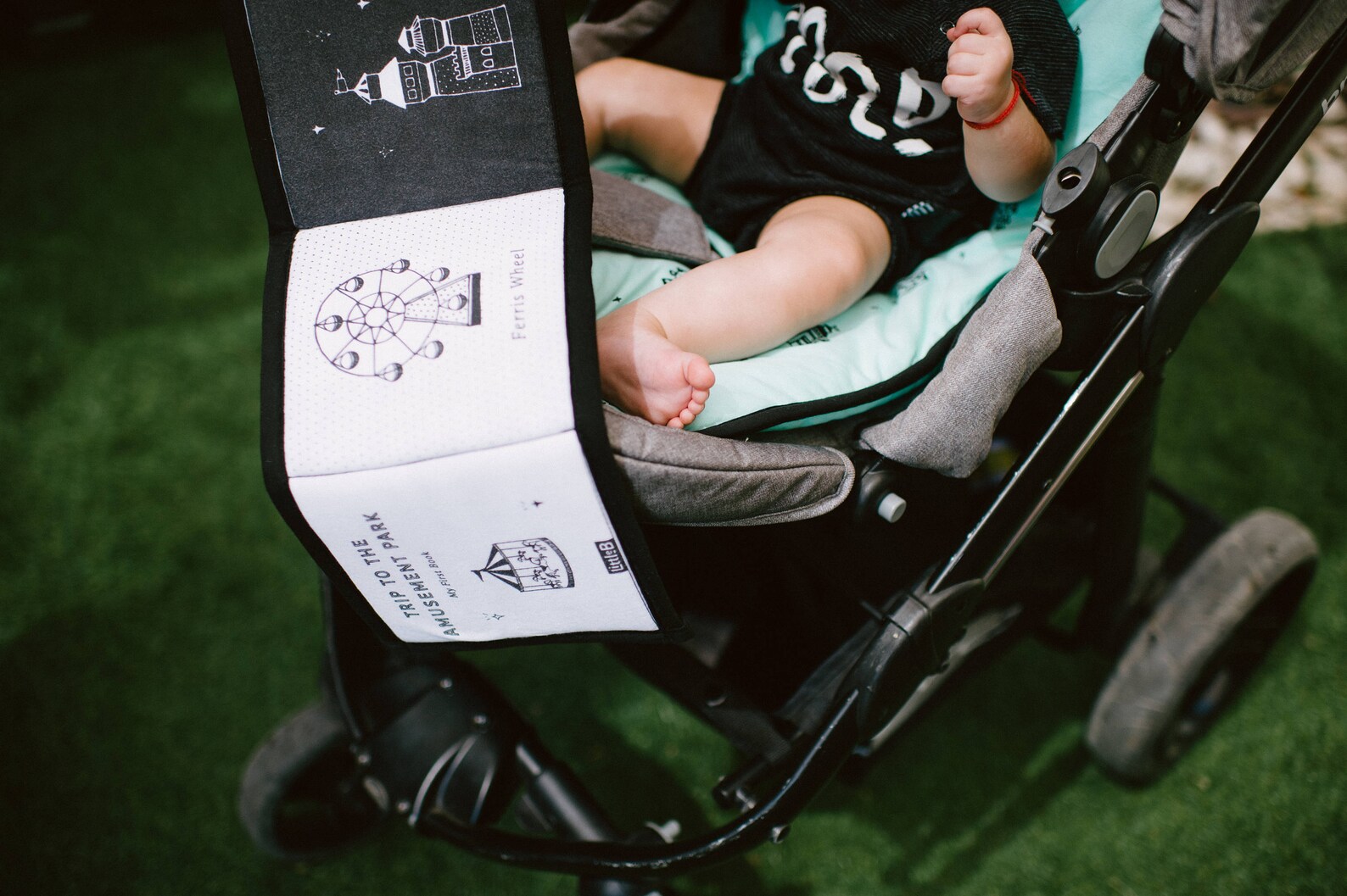 Baby Fabric Book Baby Toys Soft Book Newborn Gift Black & White Soft ...