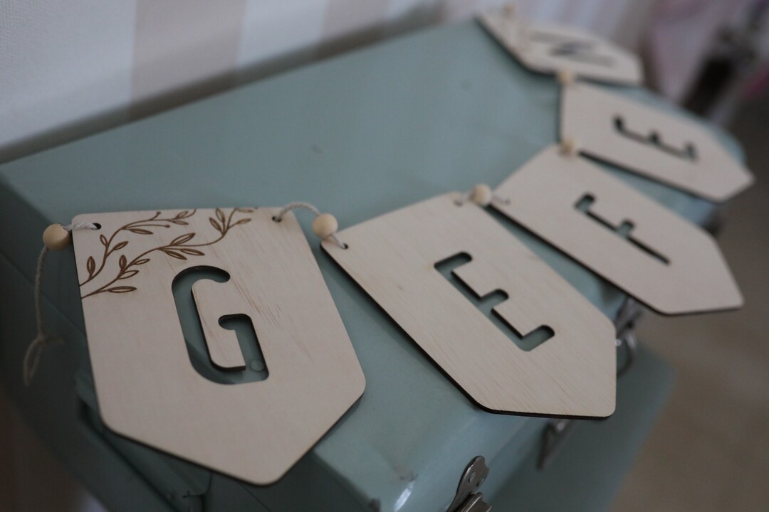Name Banner | Name Sign | Greland | Hebrew Letters | Nursery Decor - Etsy