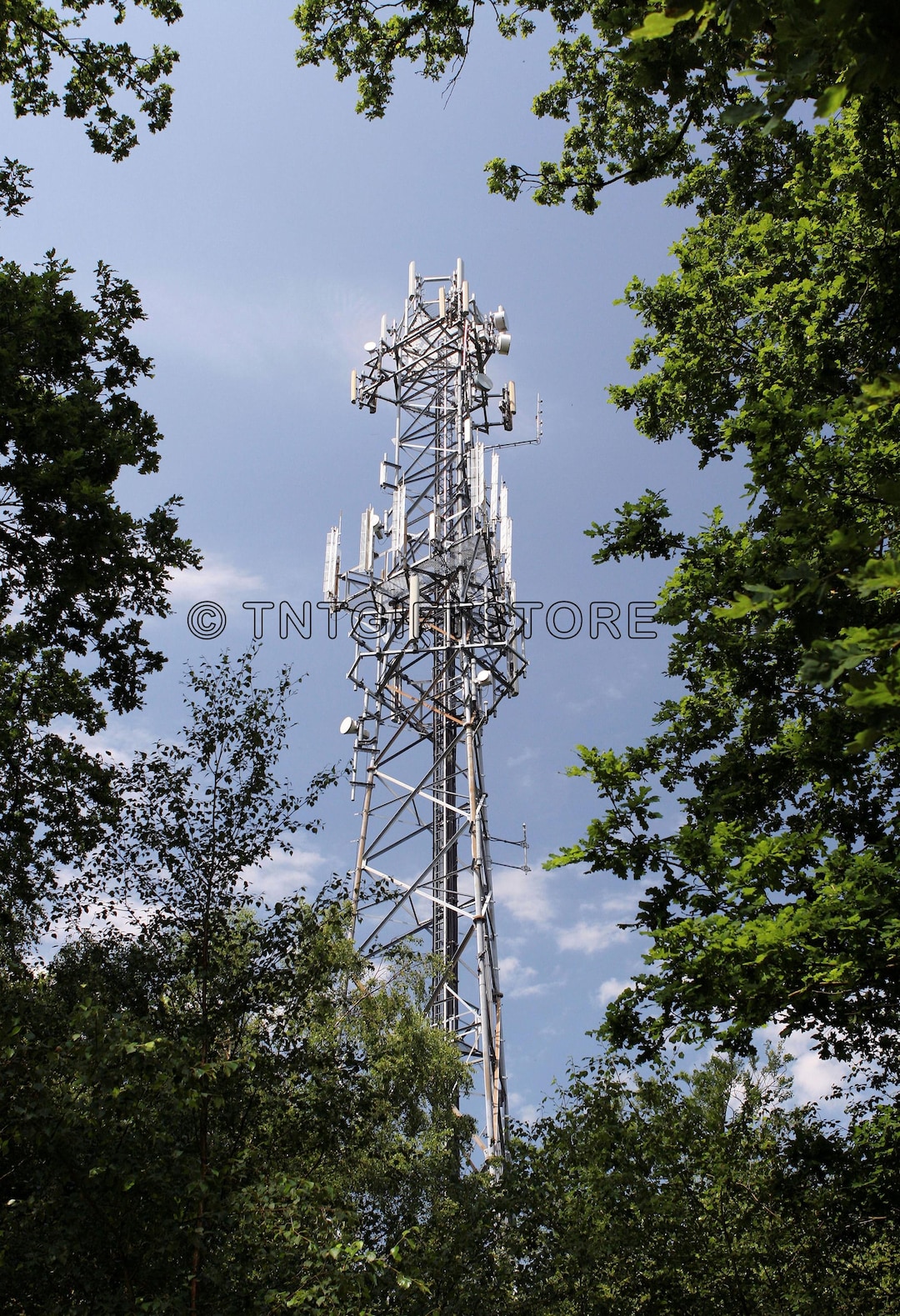 Cell Tower Climber Telecommunications Art Print - Gift for A Tower ...