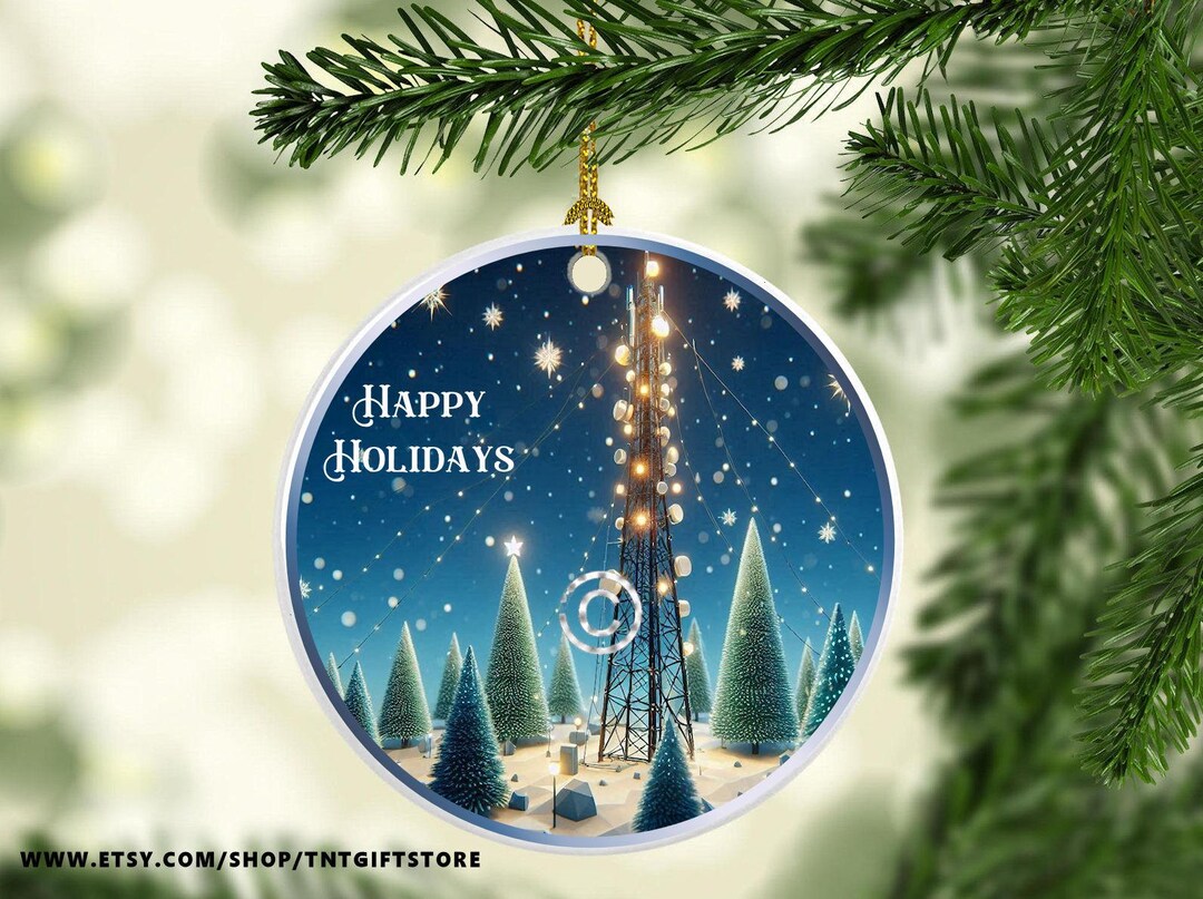 Tower Technician - Tower Climber - Tower Hand Christmas Tree Ornament ...