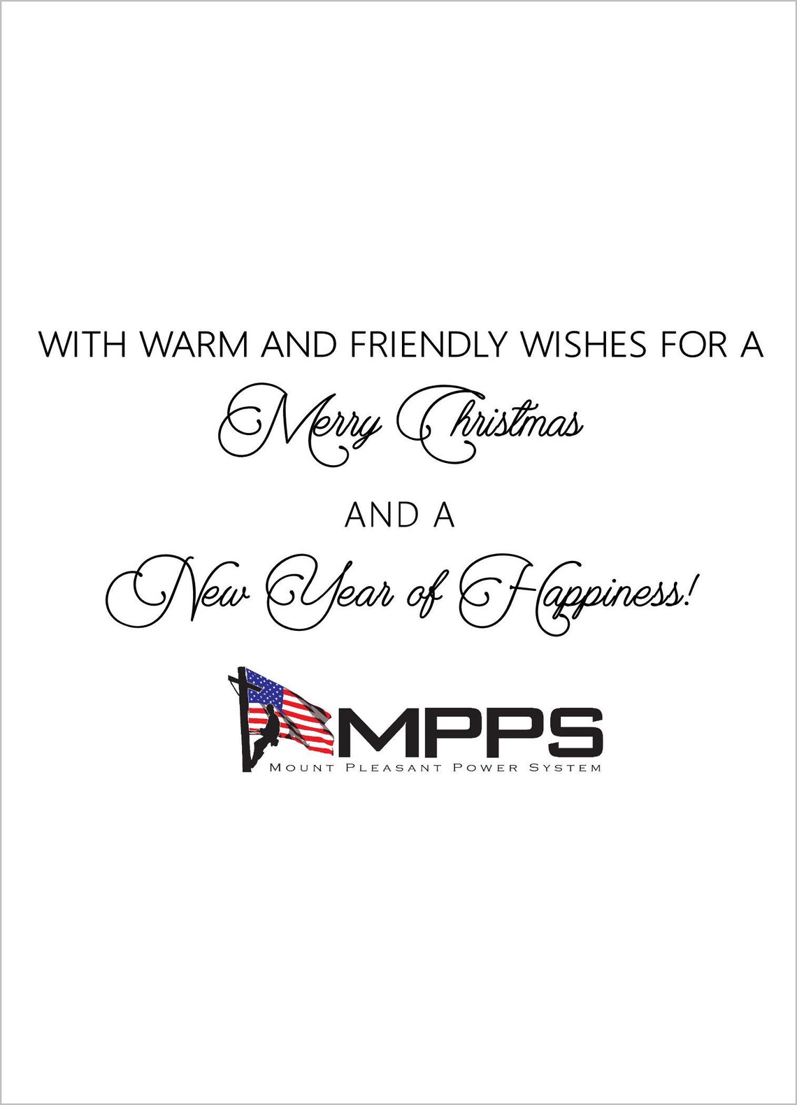 PACK OF 10: "transmission Line Cowboys" Linemen Christmas Greeting ...