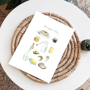 Food Poster, Food Print, Kitchen Decoration, Food Art Print, to ...