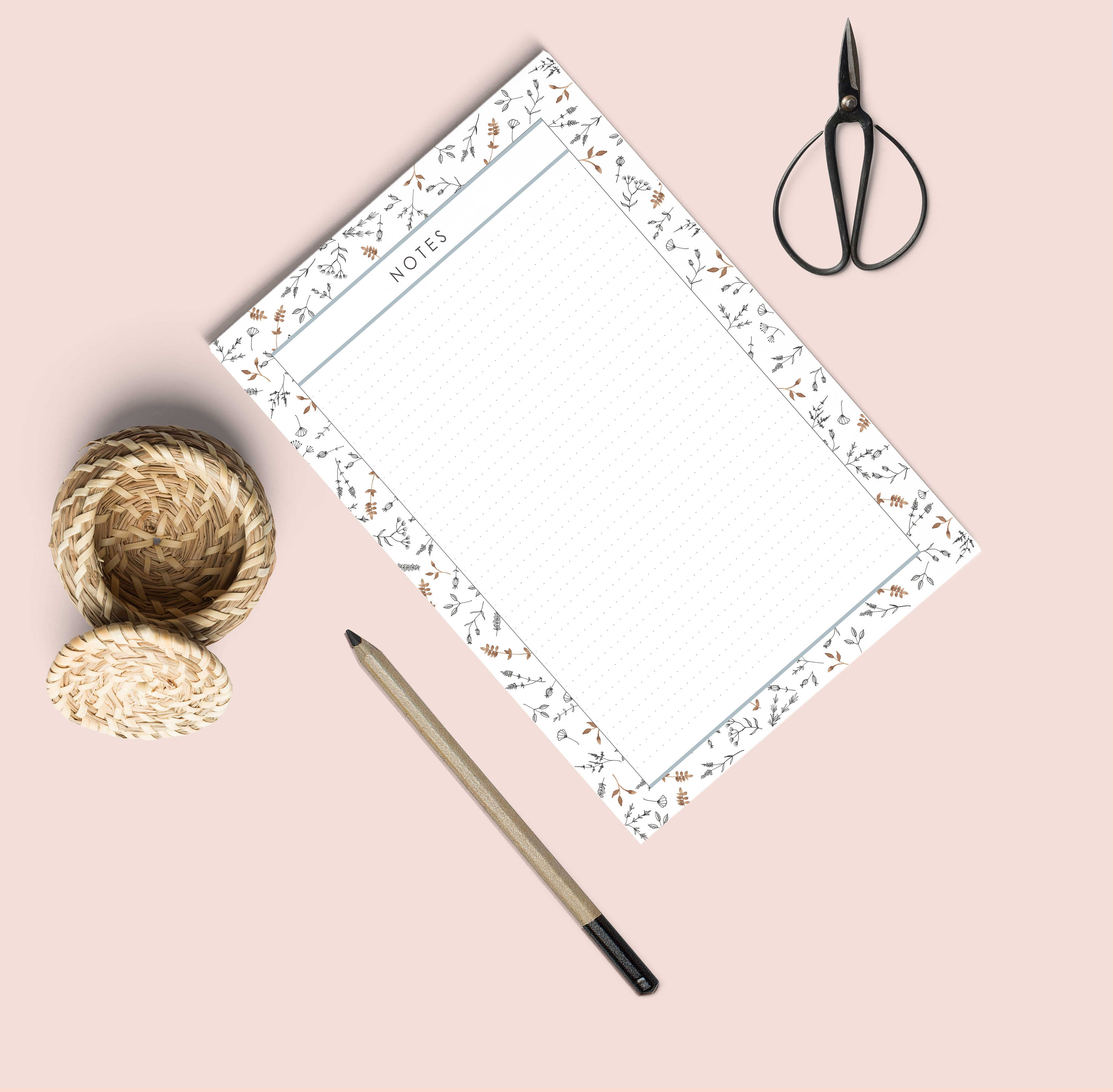 NOTES PAGE . Printable Notepad Planner Inserts to Do List - Etsy
