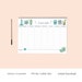 Weekly Planner Printable Desk Planner Watercolor Planner Pdf Weekly ...
