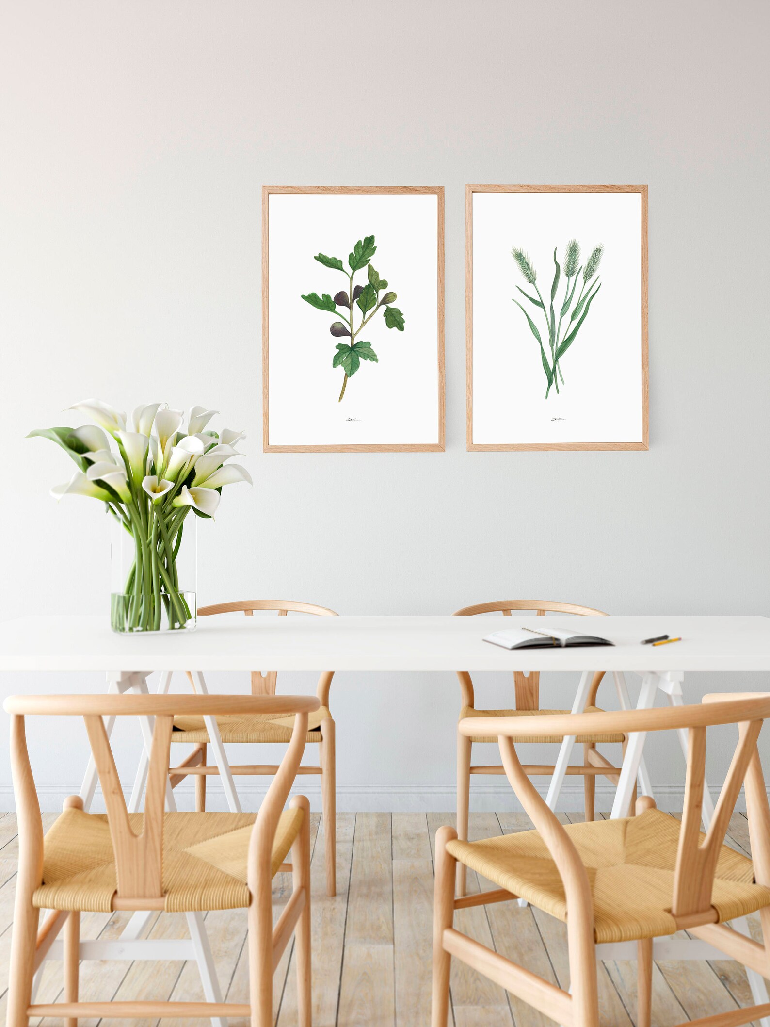 Barley Illustration Botanical Print Kitchen Decor Kitchen - Etsy