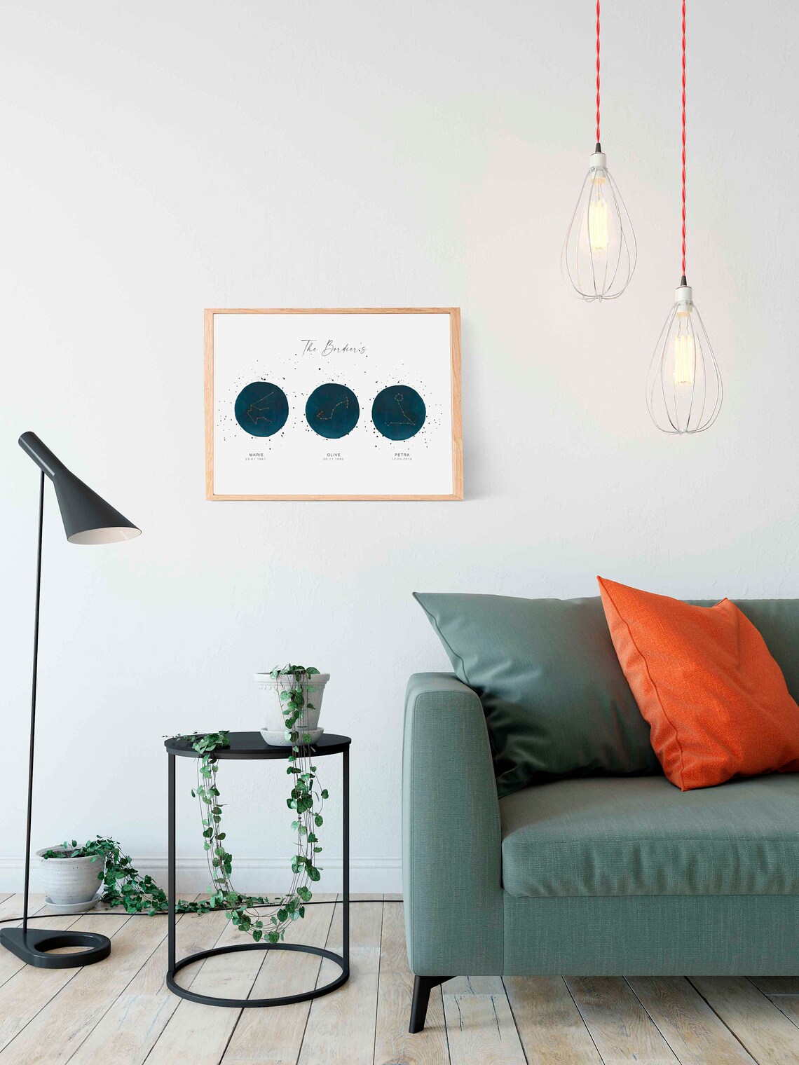 Family Constellations Print Custom Family Star Map - Etsy