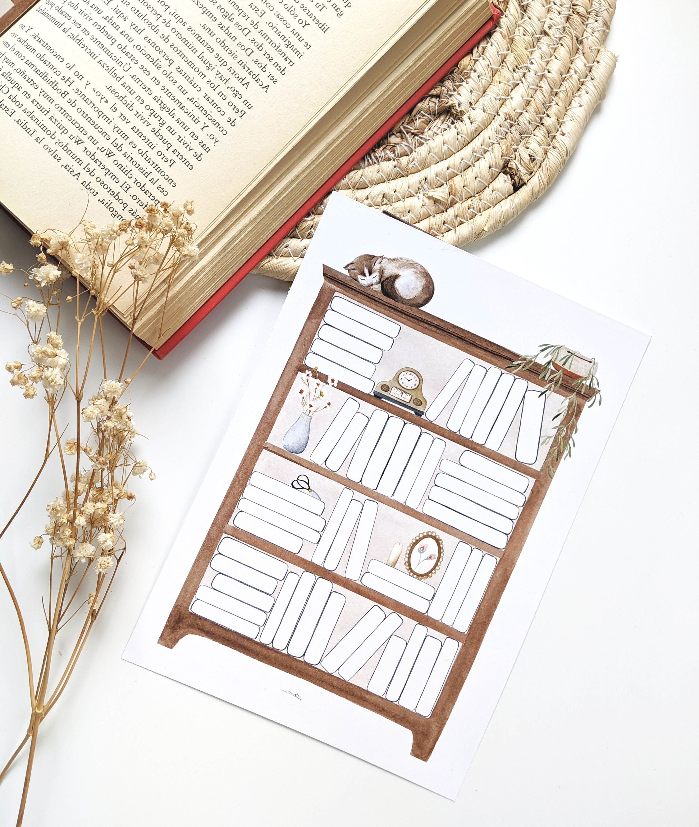 Reading Log Book Lover Art Printable Read Log Book List - Etsy