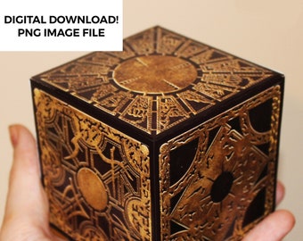 Hellraiser Cube From Hell Puzzle Box Crying Functional Configuration ...