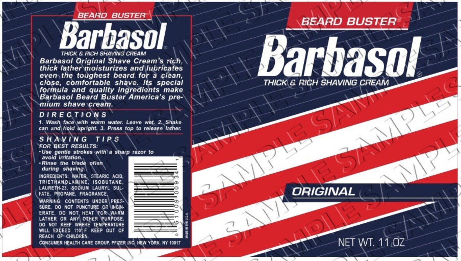 Barbasol Replacement Label Digital Download Only. - Etsy
