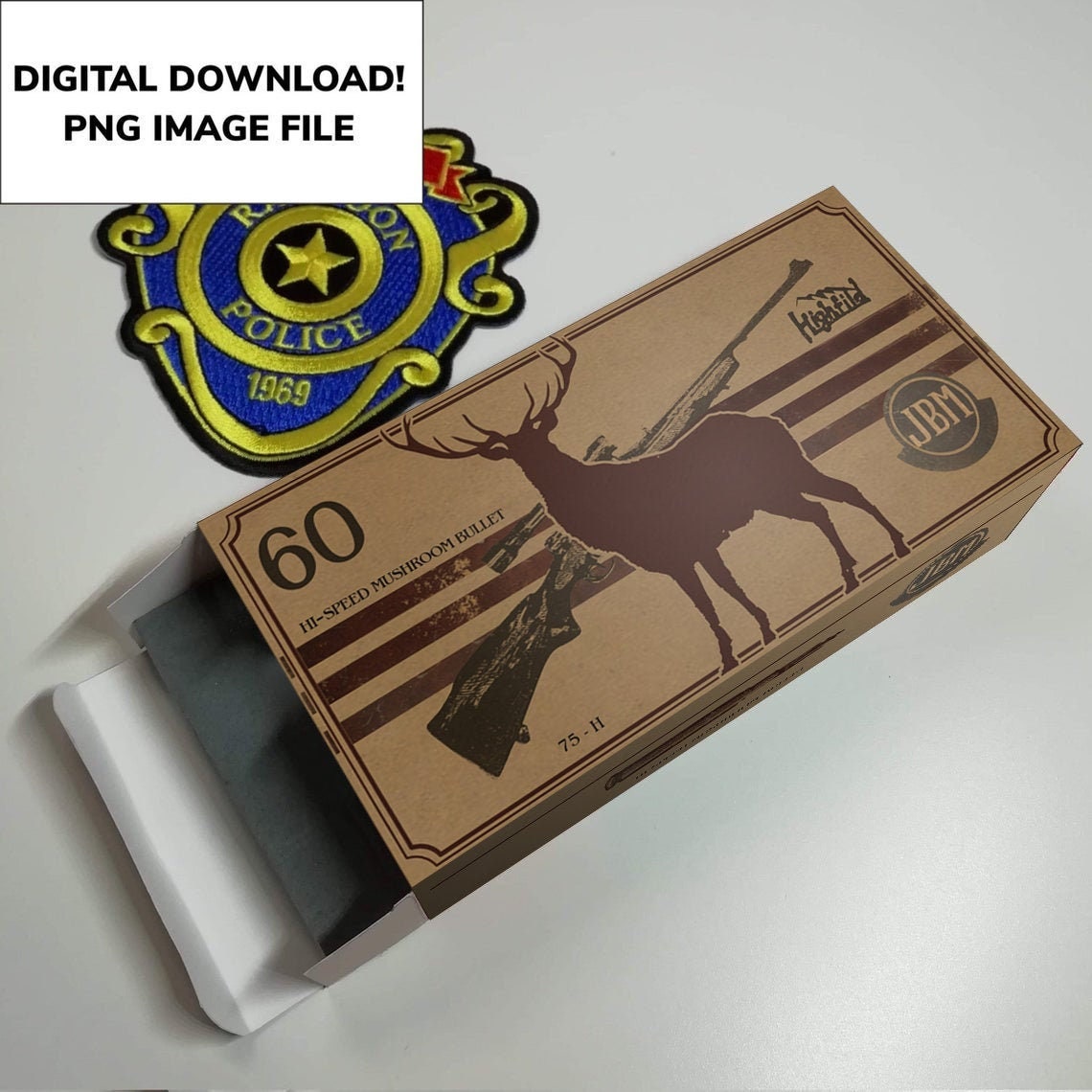 Resident Evil Village Rifle Ammo Box Prop Replica Digital - Etsy UK