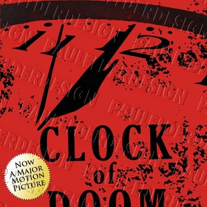 Scream, Clock of Doom, Replica, Prop, Book Cover, Digital Download - Etsy
