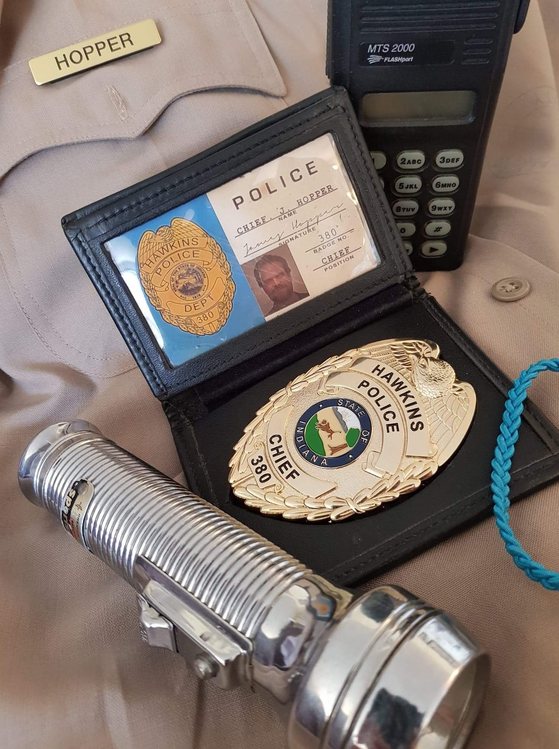 Stranger Things Chief Jim Hopper ID Badge Printable Prop | Etsy