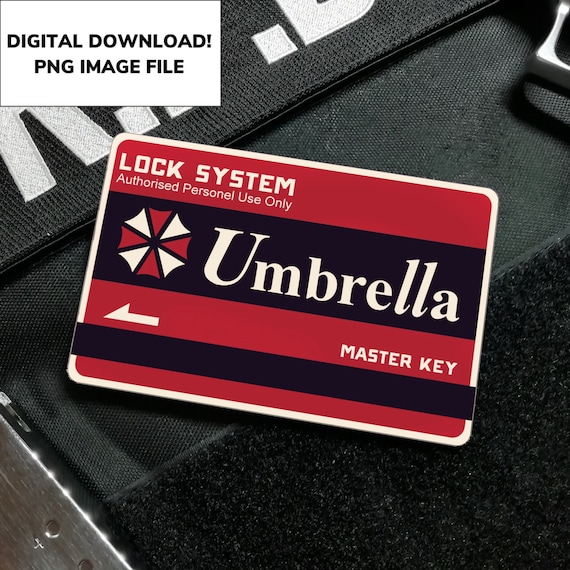 Resident Evil 2 Keycards Set of 3 Digital Download | Etsy