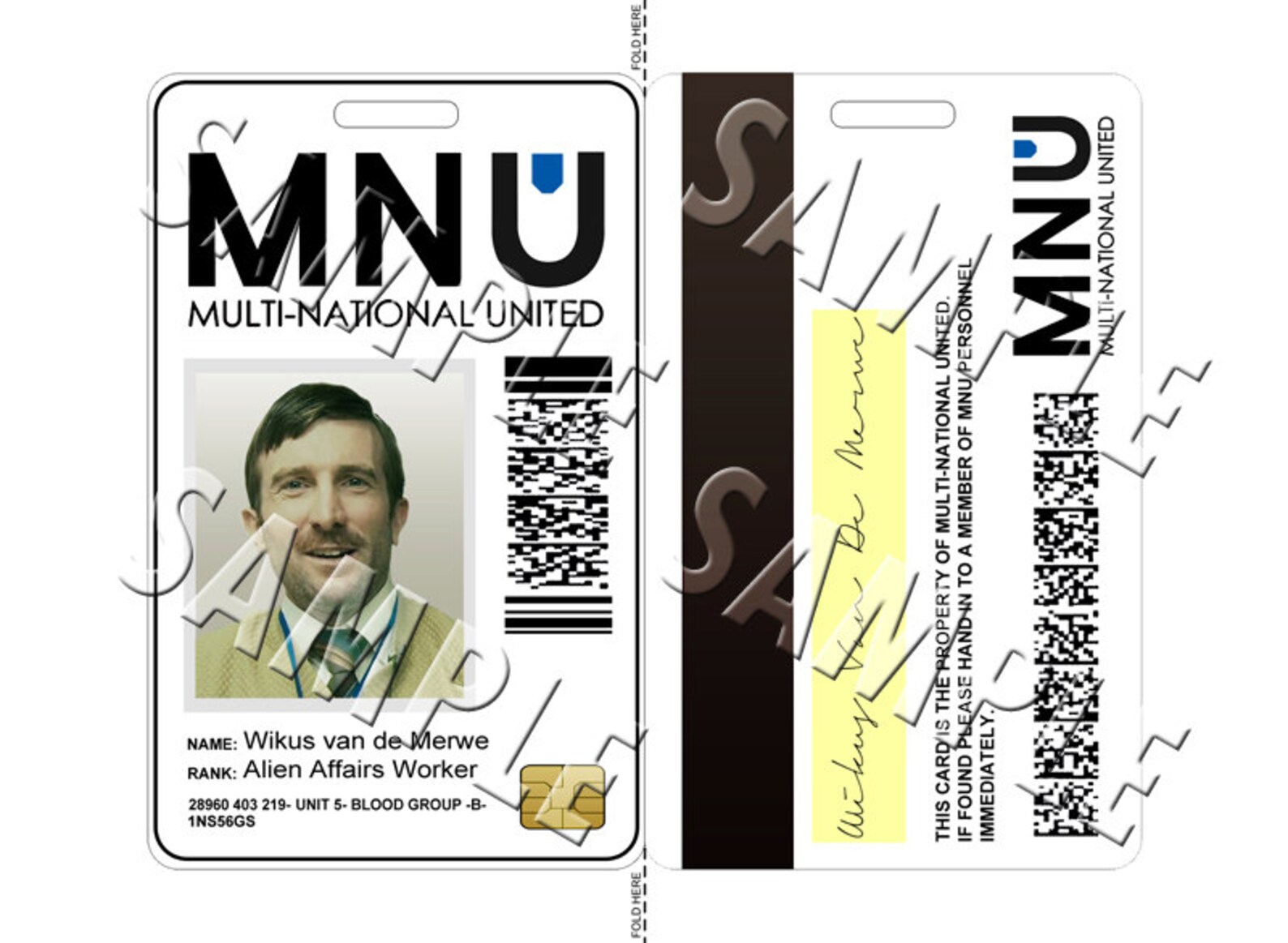 District 9 MNU ID Card Digital Download Only - Etsy