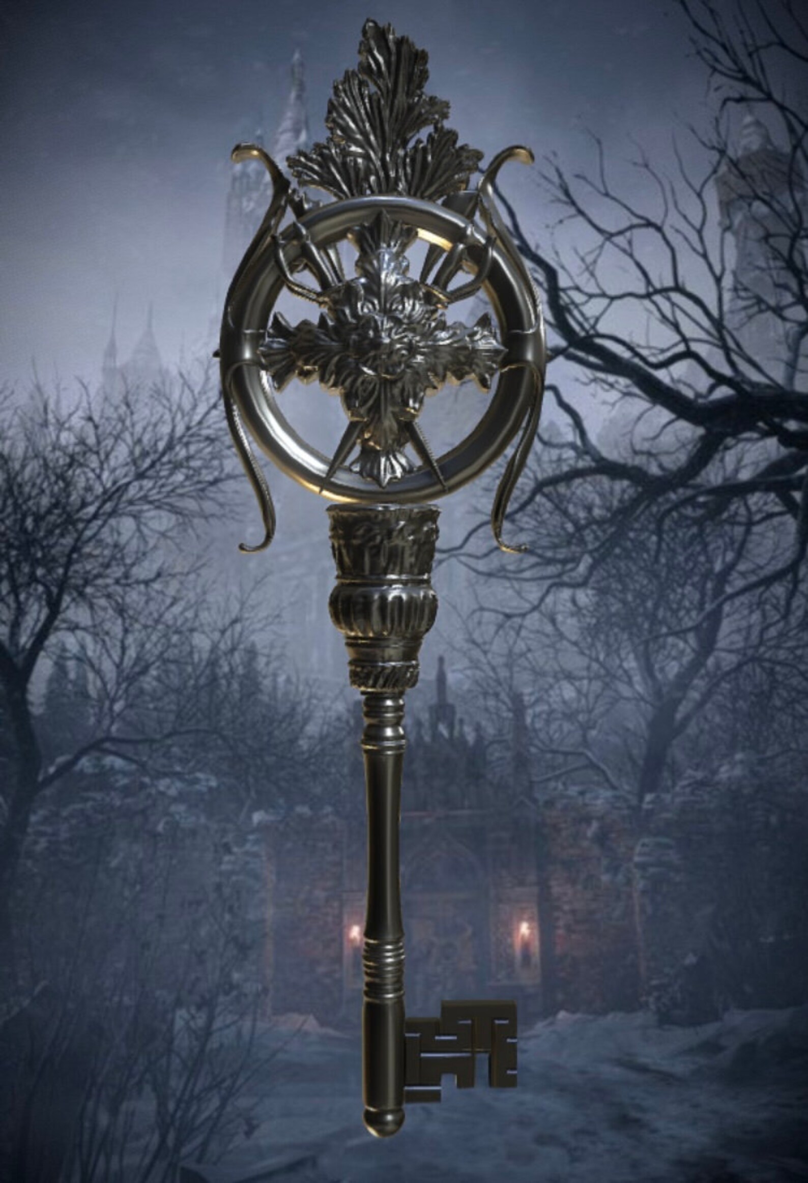 Resident Evil Village Lady Dimitrescu Key Replica Prop - Etsy