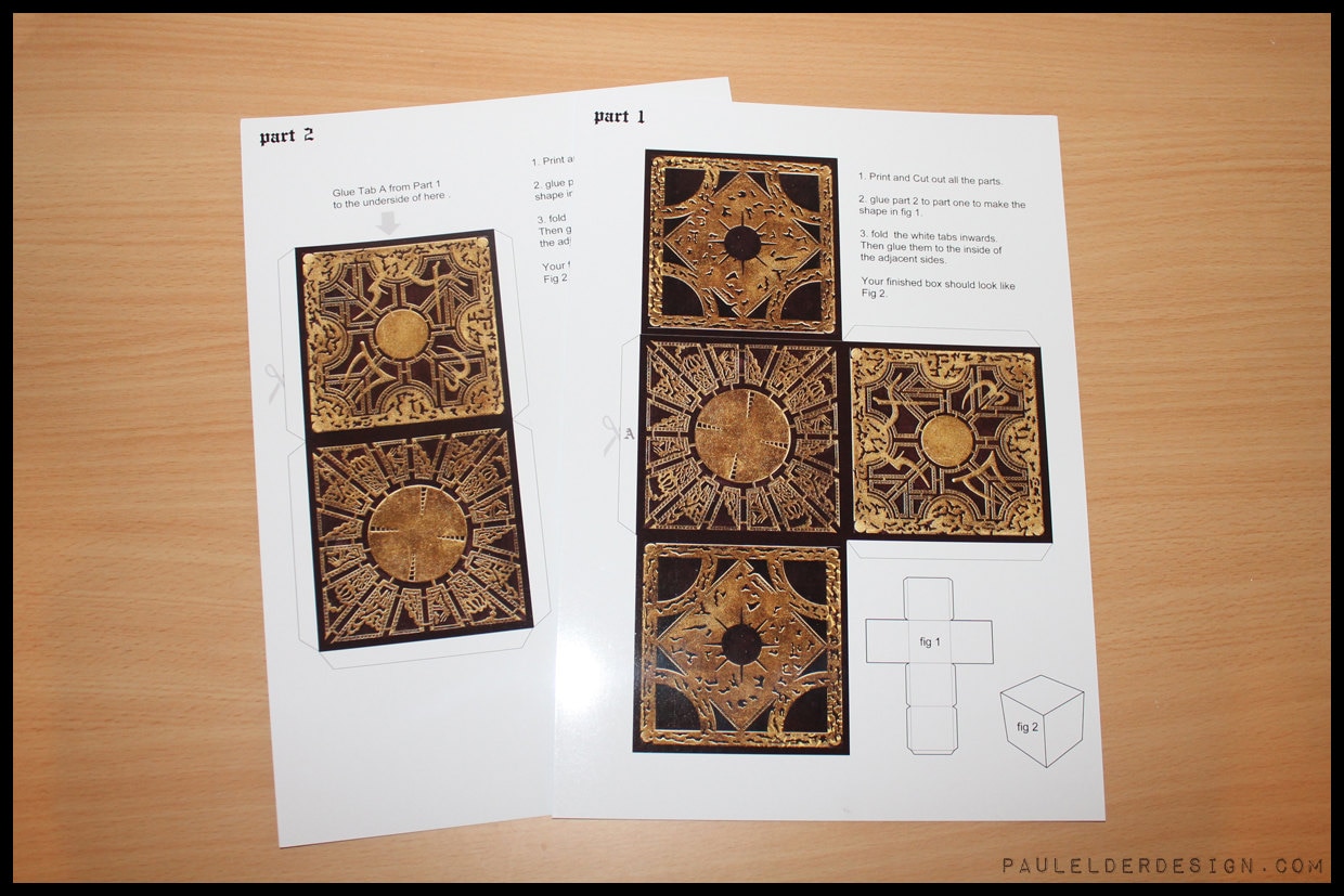 Hellraiser Lament Configuration Puzzle Box Digital Download - Etsy