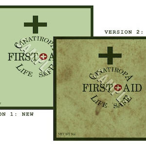 3 X Resident Evil First Aid Spray Labels, Digital Download - Etsy