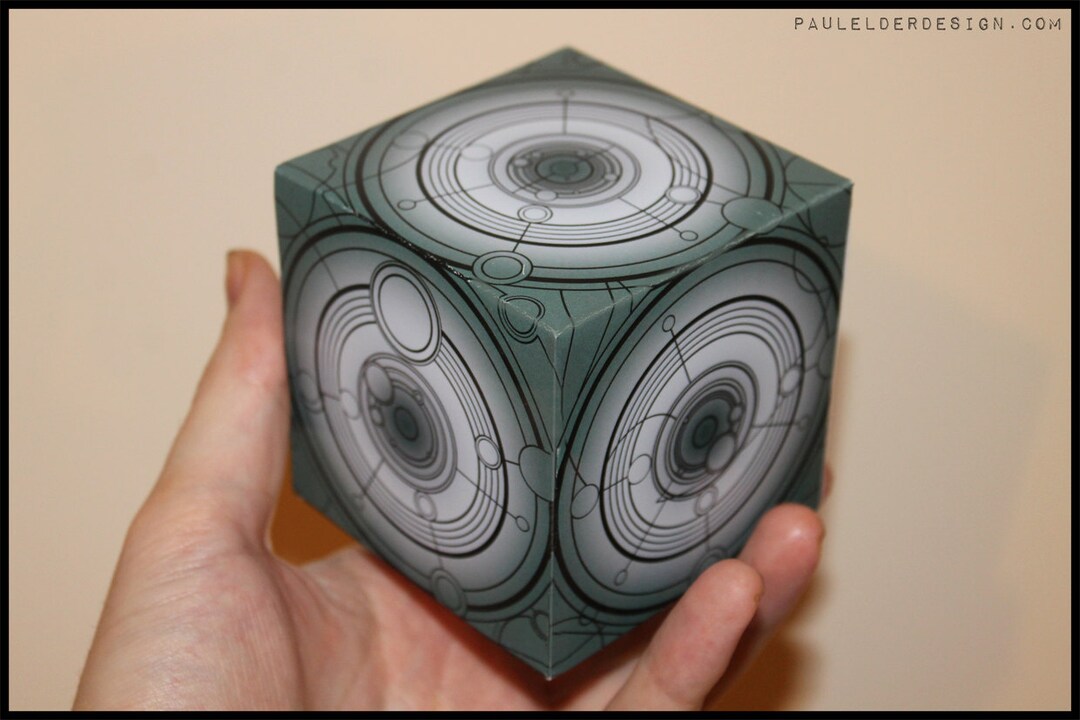 Tardis Siege Mode Cube Digital Download - Etsy
