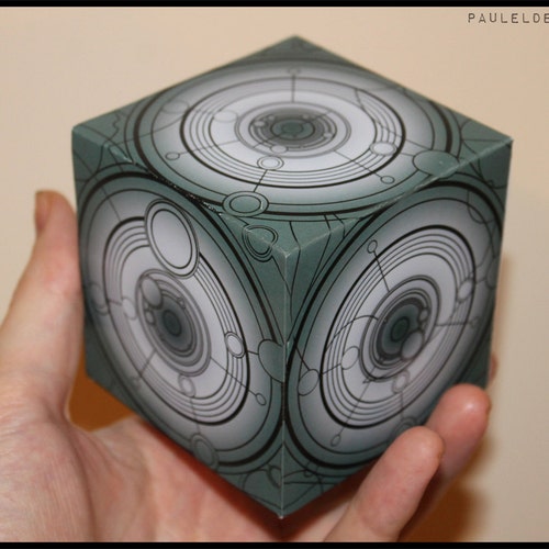 Tardis Siege Mode Cube Digital Download - Etsy