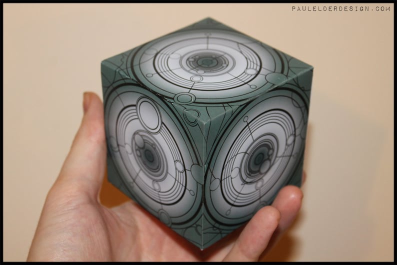 Tardis Siege Mode Cube Digital Download | Etsy