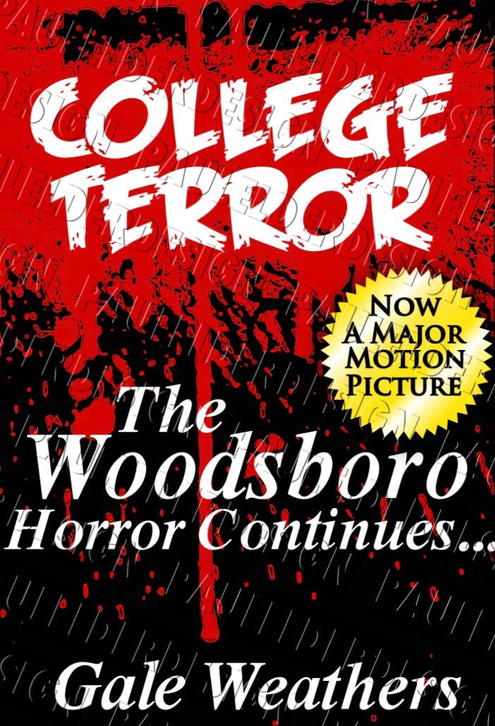 Scream, College Terror, Book Cover, Prop Replica, PDF, Digital Download ...